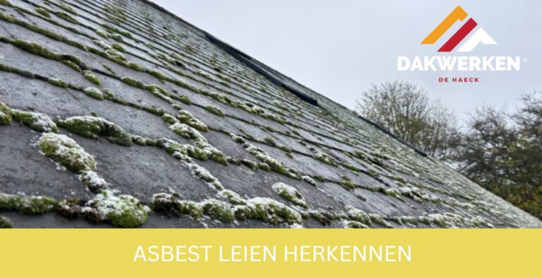 Asbest leien verwijderen: risico's, zelf en afvoeren