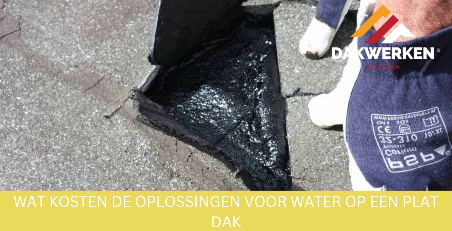 Water op plat dak: oorzaken, oplossingen, kosten