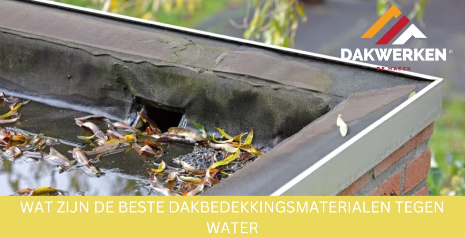 Water op plat dak: oorzaken, oplossingen, kosten