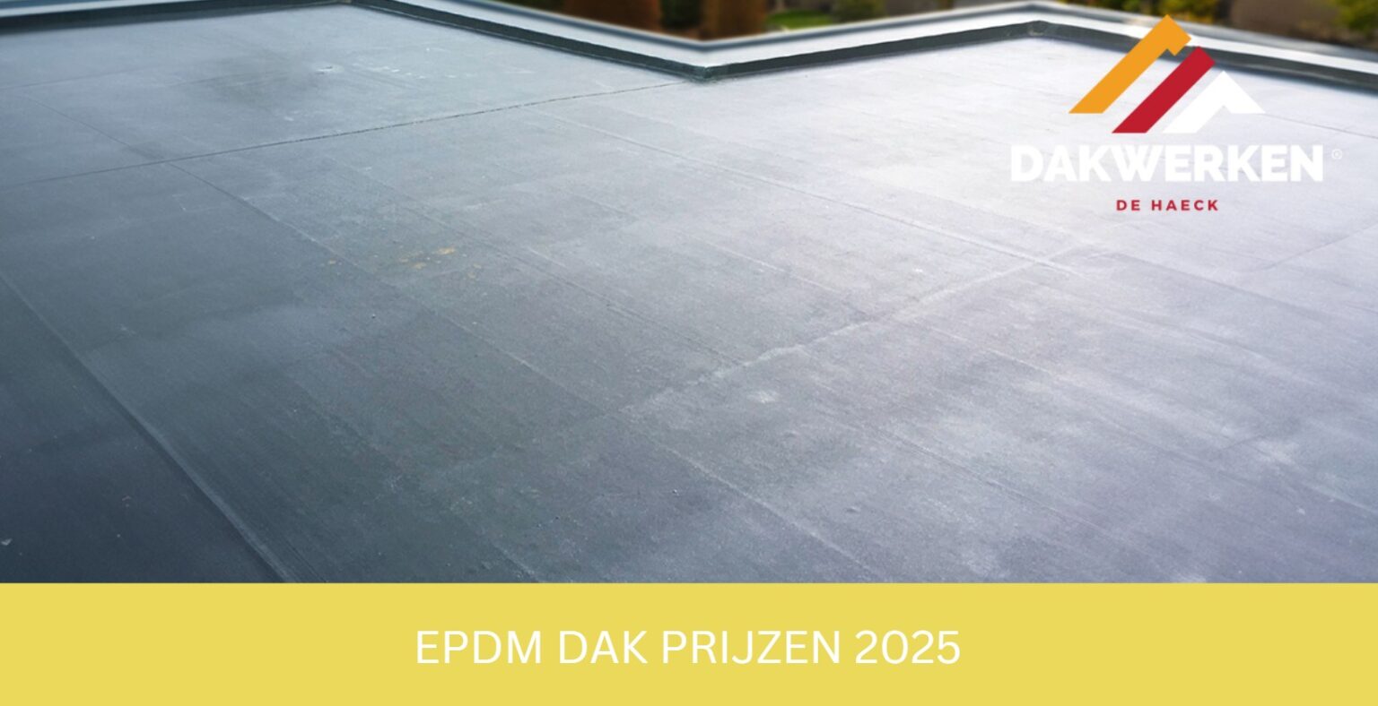 EPDM dak prijzen 2025: actuele kosten plat dak per m²
